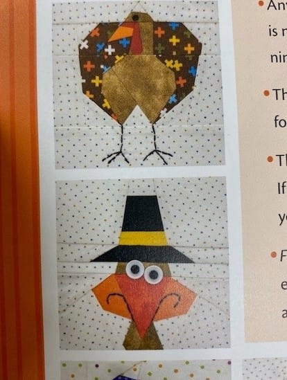 Foundation Paper Piecing – Next Step – Turkeys! - Sew Creative Fairport